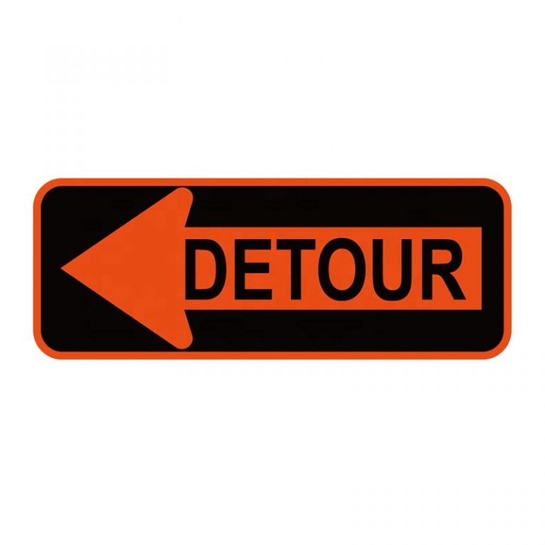 Customizable Aluminum Reflective Road Safety Sign - Jmreflective